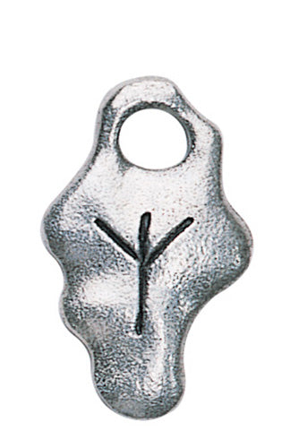 R8 - Eolh Charm for Protection (Rune Charms) at Enchanted Jewelry & Gifts